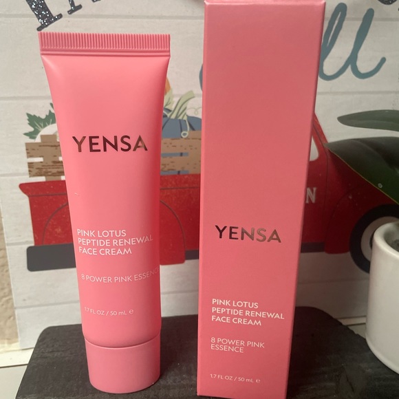 Pink Lotus | Skincare | New Yensa Pink Lotus Peptide Renewal Face Cream ...